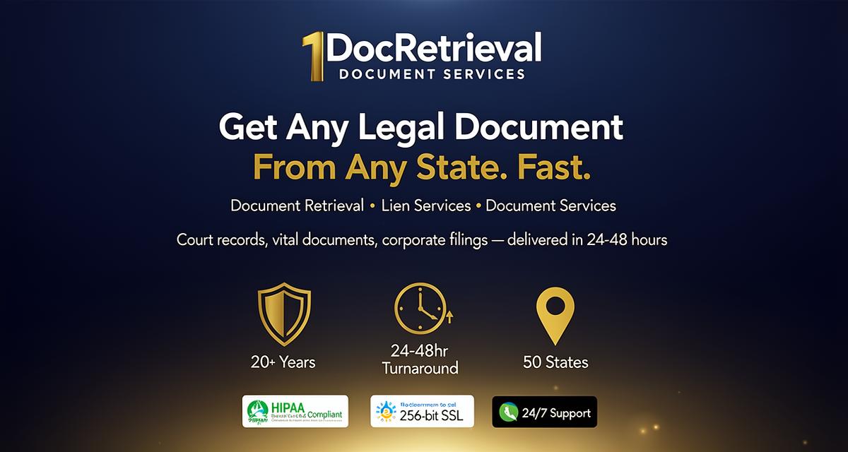 Terms of Service | 1DocRetrieval